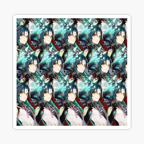 "Xiao" Sticker by raybound420 | Redbubble