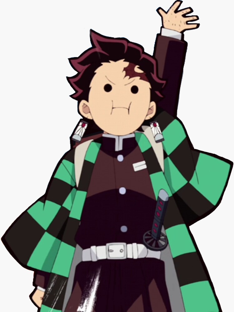 "kimetsu no yaiba-tanjirou" Sticker by oubazine | Redbubble