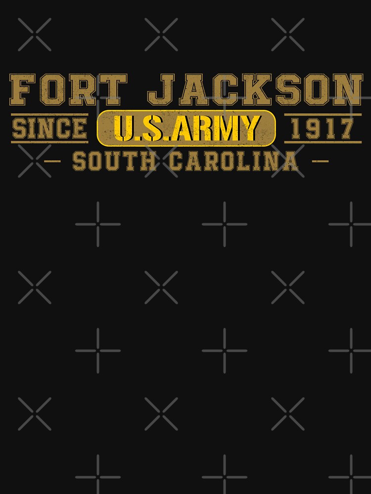 "Fort Jackson In South Carolina Army Base" T-shirt for Sale by ...