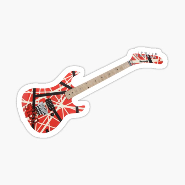 "Fiftyone Fifty Frankenstrat" Sticker for Sale by NamamiTamaha | Redbubble