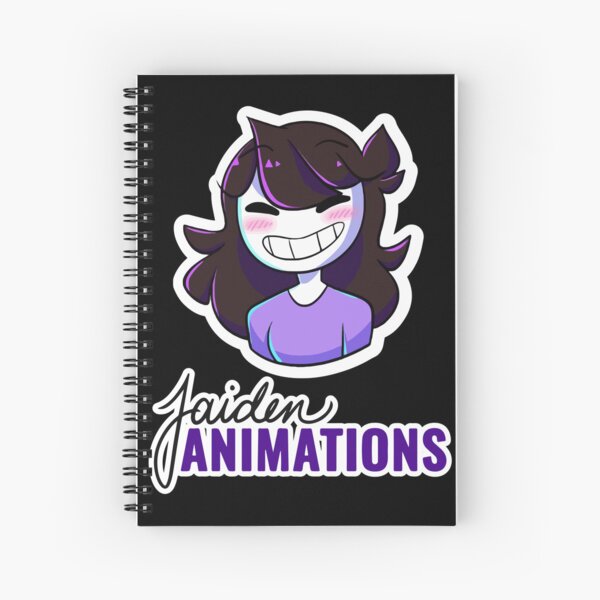 "Jaiden Animation Merch Jaiden Animations" Spiral Notebook for Sale by ...