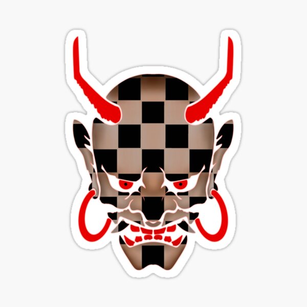 "Daemon fiend devil" Sticker by MatildaMinny | Redbubble