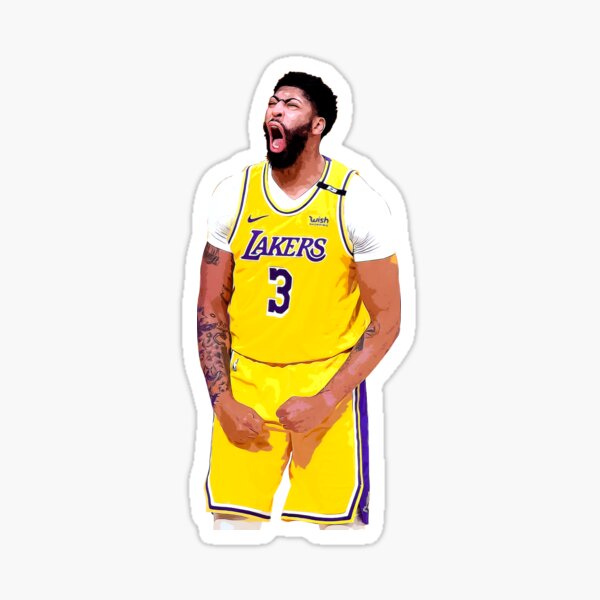 "Anthony Davis "BROW"" Sticker by Phucthinh13999 | Redbubble