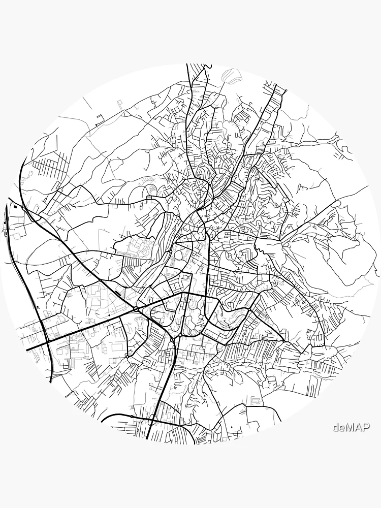 Pristina Map Maps Of Pristina | Collection Of Maps Of Pristina City