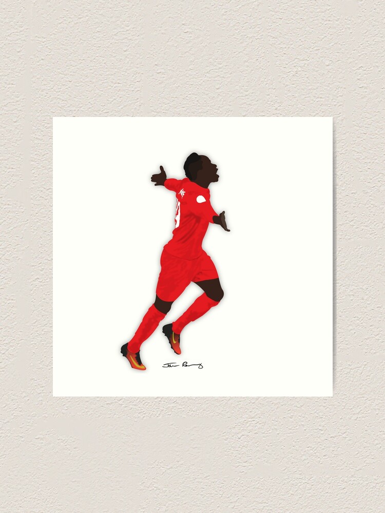 "Sadio Mane Liverpool Football Club" Art Print for Sale by ...