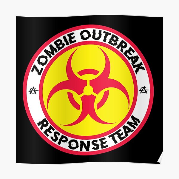 "Zombie Outbreak" Poster for Sale by chaoskandy | Redbubble