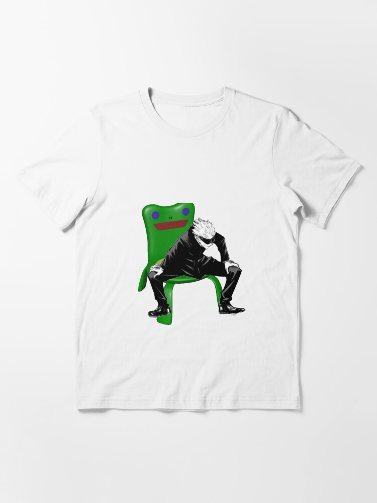 "Gojo sitting on the froggy" T-shirt for Sale by Athieshop | Redbubble ...