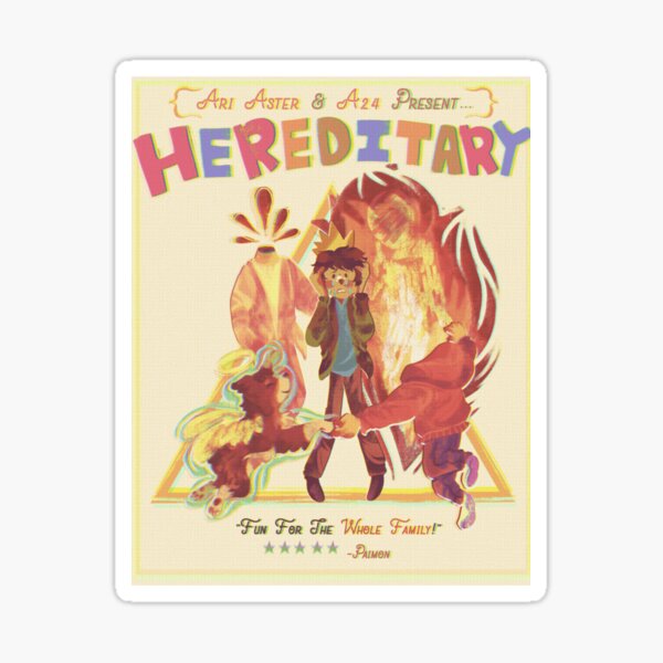 "Hereditary Poster Classic ." Sticker for Sale by LiliaGrady | Redbubble