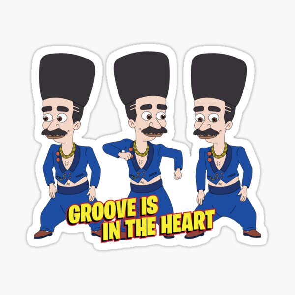 "Coach Steve Big Mouth Classic" Sticker by tlebowitzgracia | Redbubble