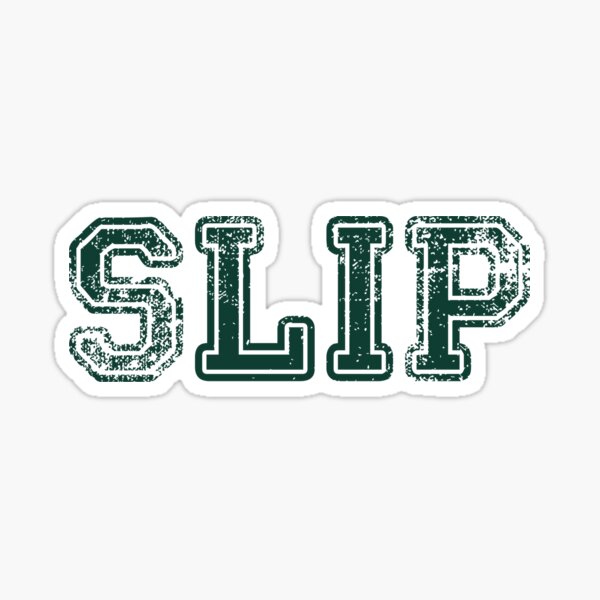 "Slip" Sticker for Sale by sydpascy | Redbubble