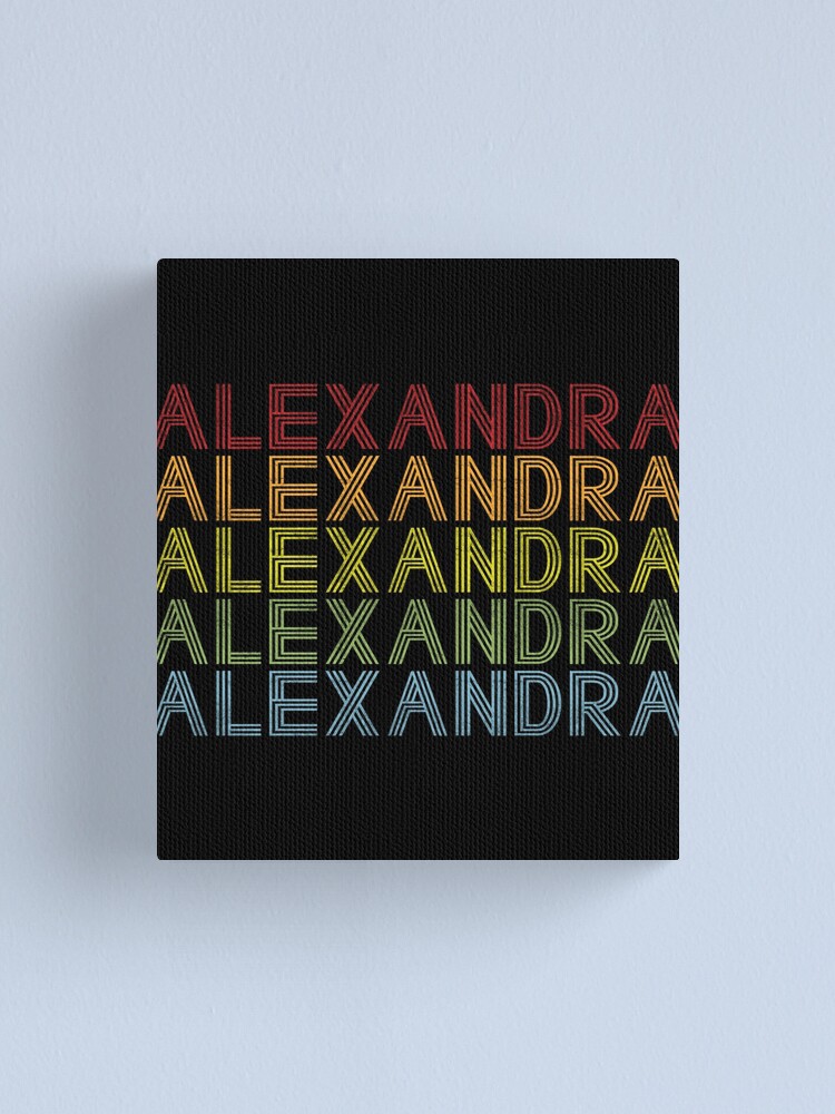 "Alexandra Name T Shirt - Alexandra Vintage Retro Alexandra Name Gift ...