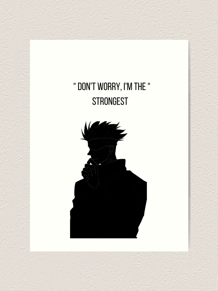 "Gojo satoru poster printable, jujutsu kaisen prints, gojo satoru ...