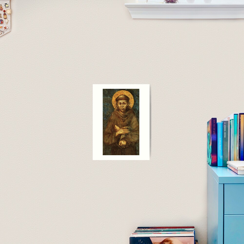 "Saint Francis of Assisi" Poster for Sale by Beltschazar | Redbubble