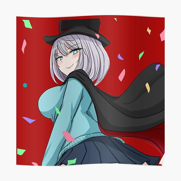 Tejina Senpai Tejina Sempai Poster For Sale By Capellocci Redbubble