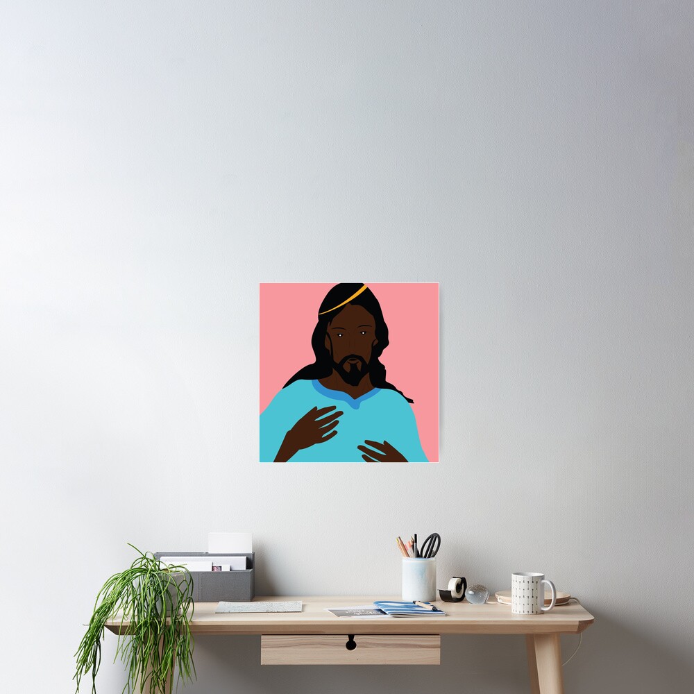 "Hip Hop Jesus" Poster by therealprudence | Redbubble