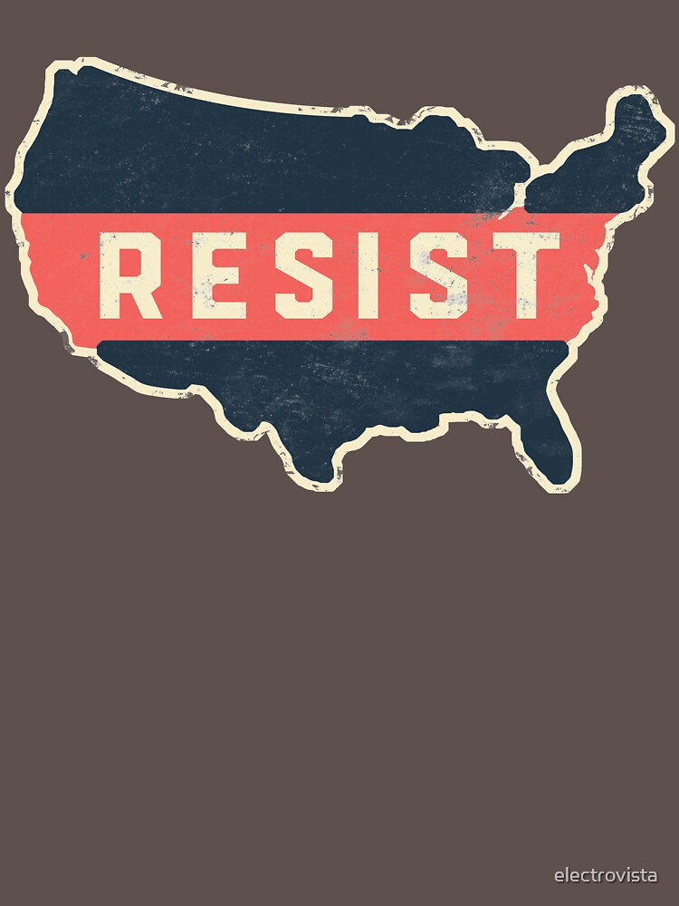 "Resist Across America Pro Human Rights" T-shirt for Sale by ...