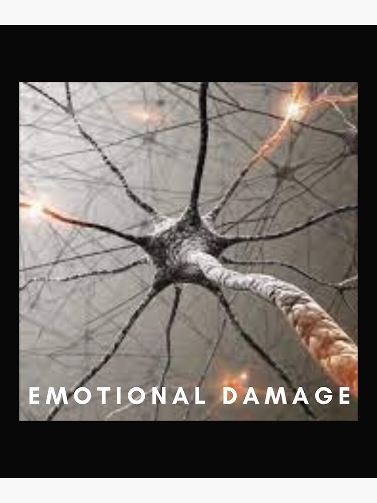"emotional damage meme" Art Print for Sale by EvanderGregor | Redbubble