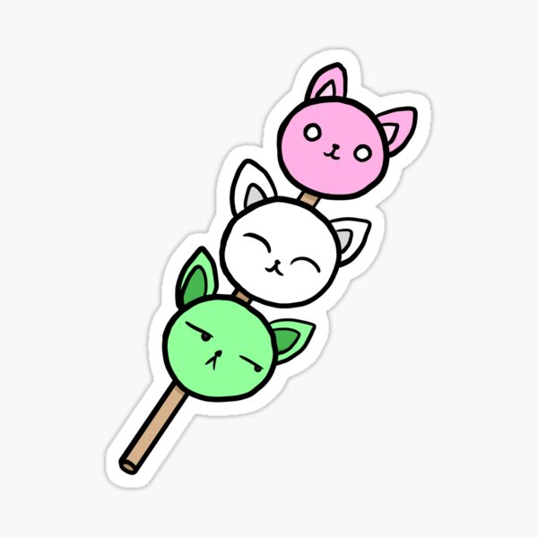 "Necko Dongo" Sticker by Chaotic-Crochet | Redbubble