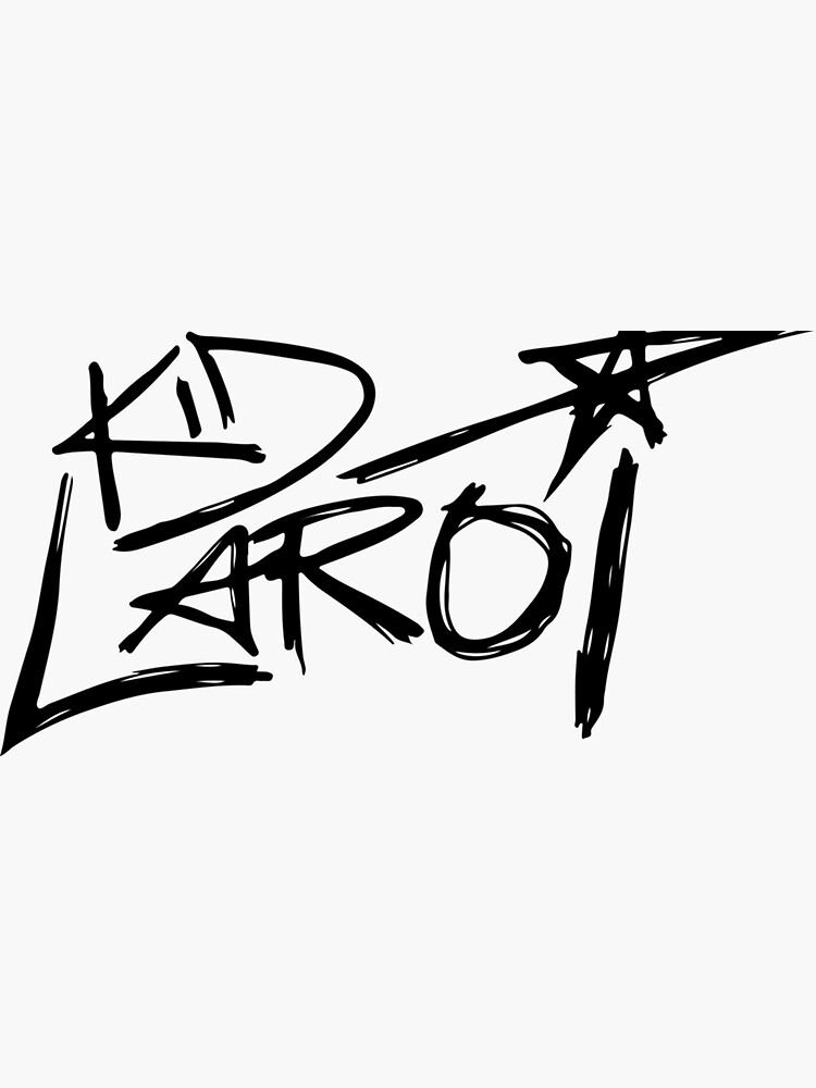 "The Kid Laroi Sticker" Sticker by MarioTris55 | Redbubble