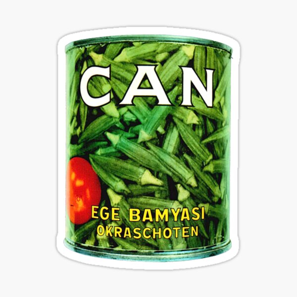 "CAN BAND" Sticker by Manuedriguez | Redbubble