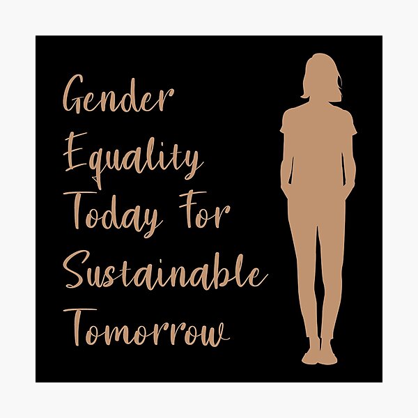 Gender Equality Today For Sustainable Tomorrow Break The Bias