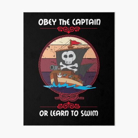 "Sailor, sailing, pirate ship, jolly roger, pirate quote" Art Board ...