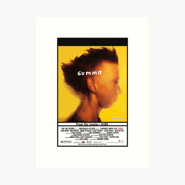 "More Then Awesome Gummo Poster Remake Graphic For Fan" Art Print for ...
