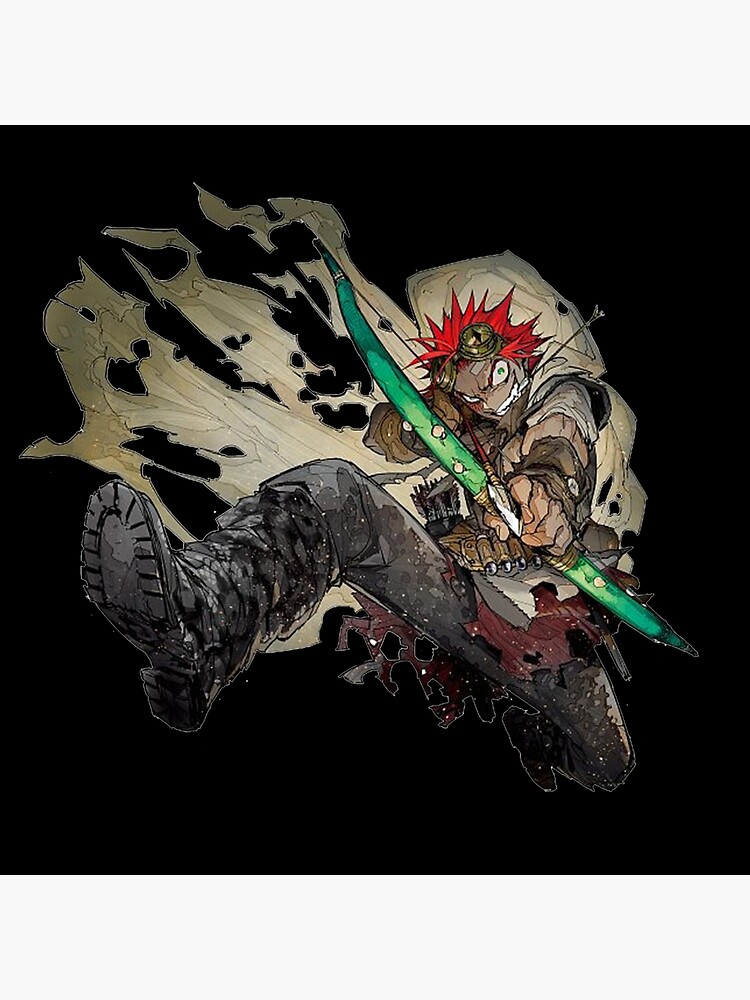 "Sabikui Bisco - Akaboshi Bisco" Poster by Aissam9090 | Redbubble