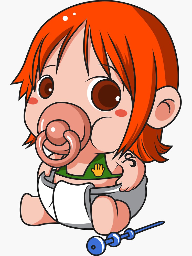 "BABY NAMI" Sticker for Sale by VixieHqttori | Redbubble