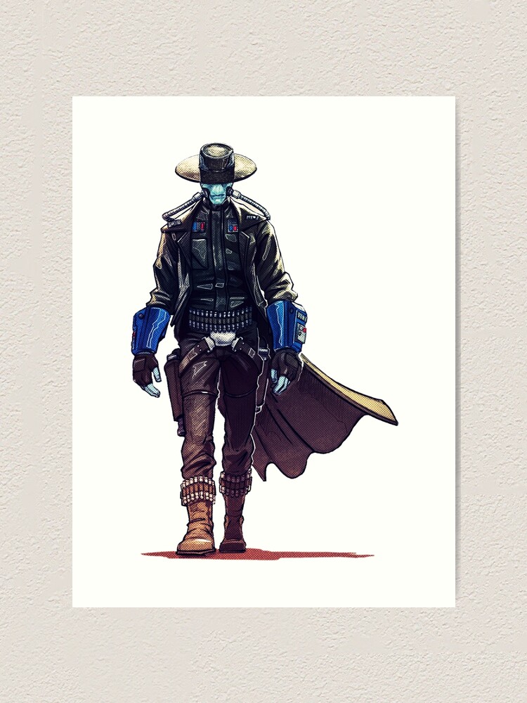 "Cad bane character" Art Print by ZAKARIASAB | Redbubble