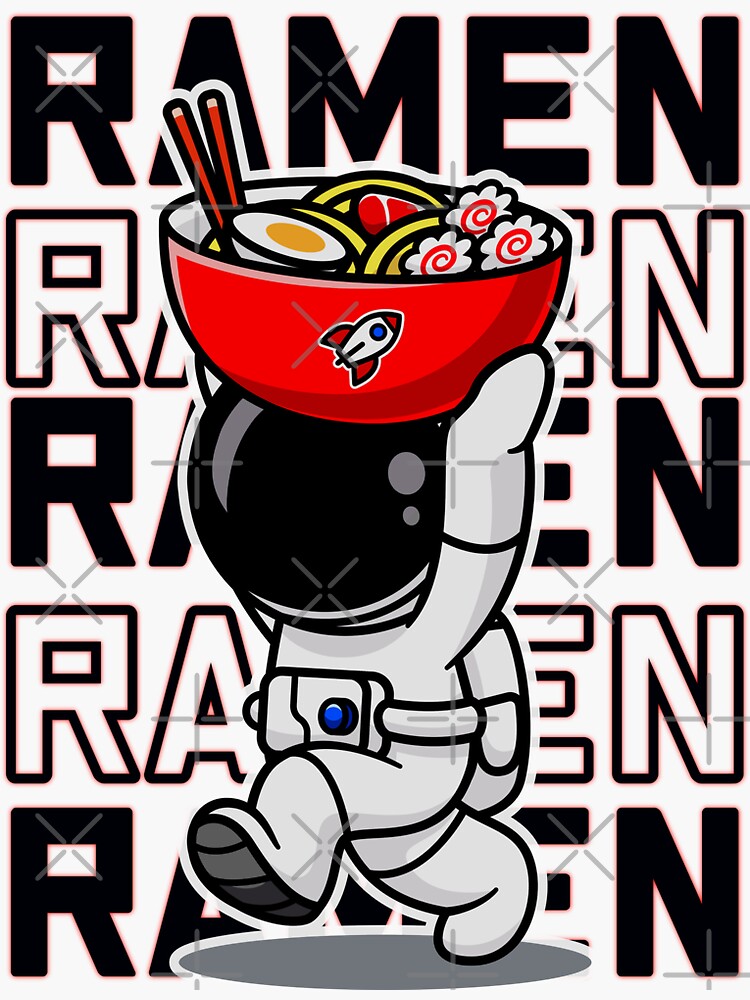 "Ramen noodles, astronaut spaceman, Japanese noodles, food, japan ...