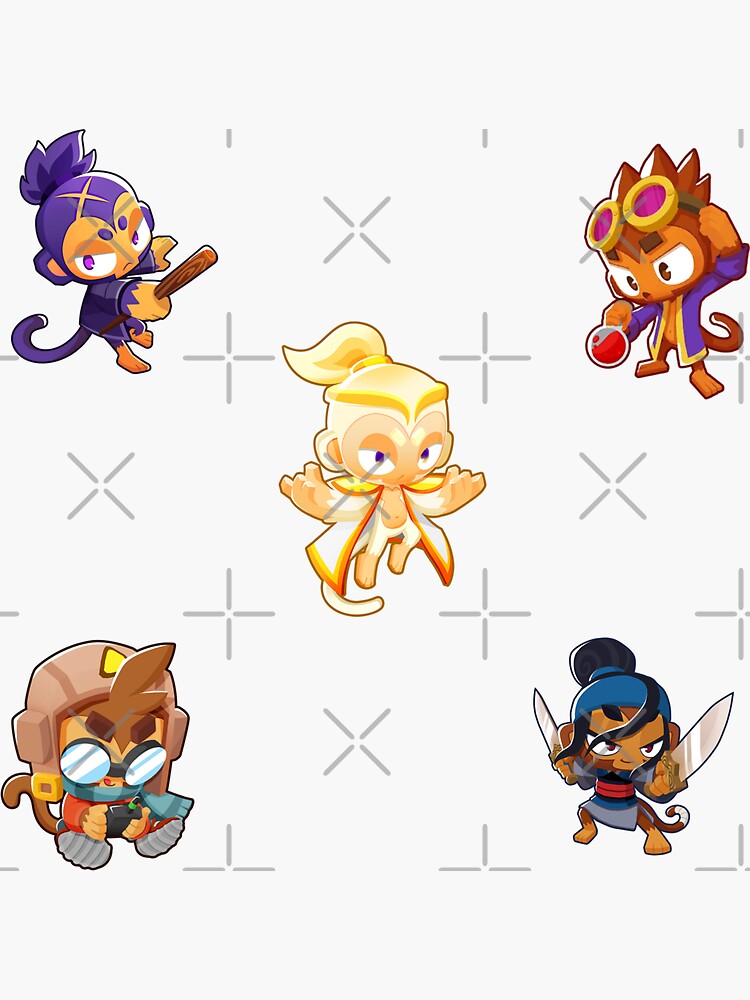 "Bloons TD6 - BTD6 Sticker Pack" Sticker by mamuri | Redbubble