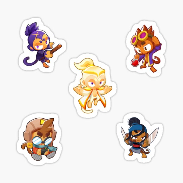 "Bloons TD6 - BTD6 Sticker Pack" Sticker by mamuri | Redbubble