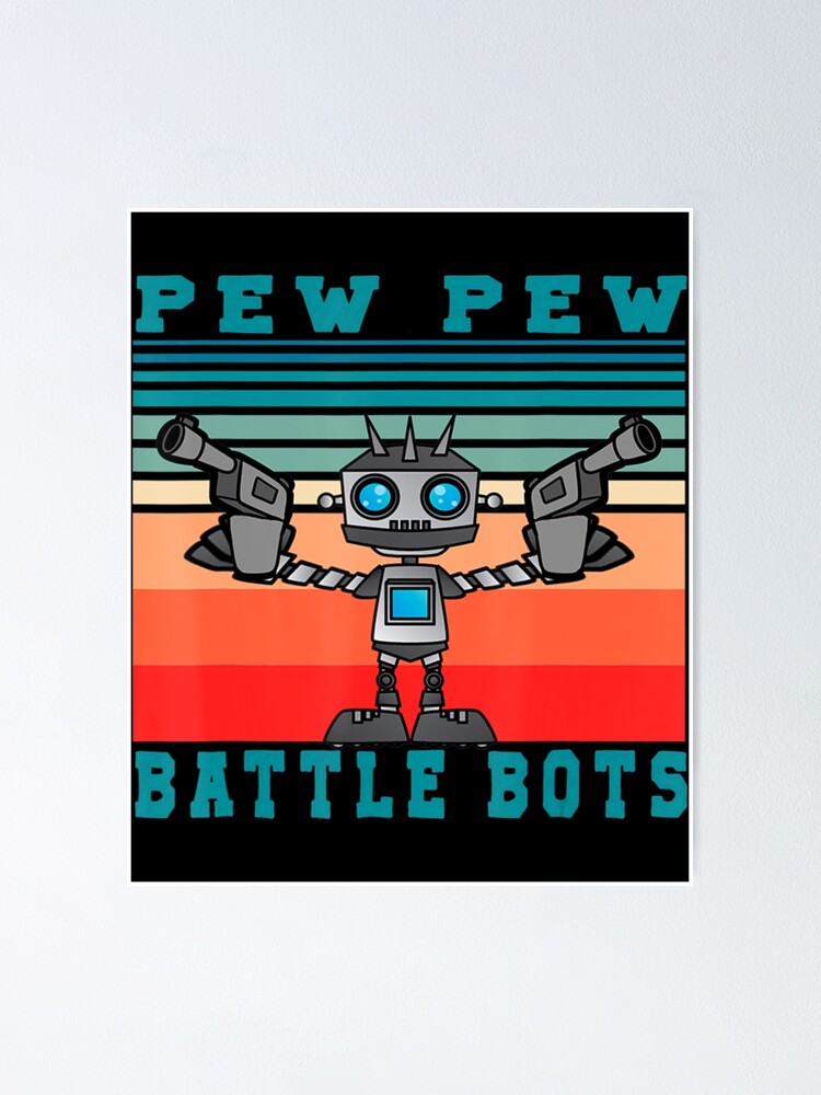 "Battle Bot Robot Fighting Bots Combat " Poster for Sale by ...