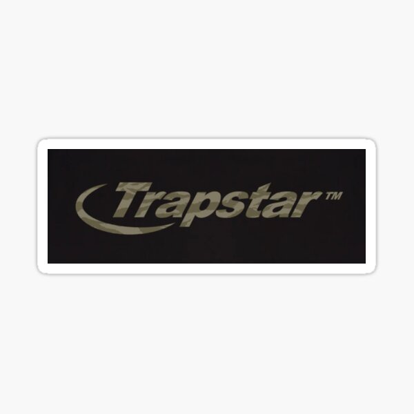 "TRAPSTAR HYPERDRIVE BLACK CAMO" Sticker for Sale by LuxuryVerified ...
