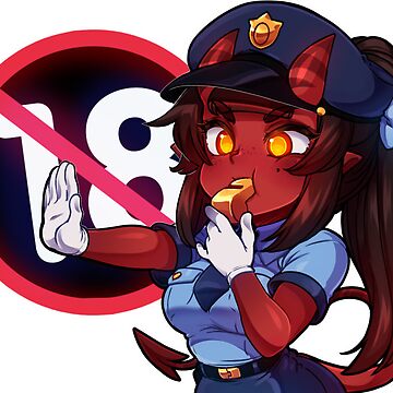 "Meru the Succubus" Sticker for Sale by UBlueDuck | Redbubble