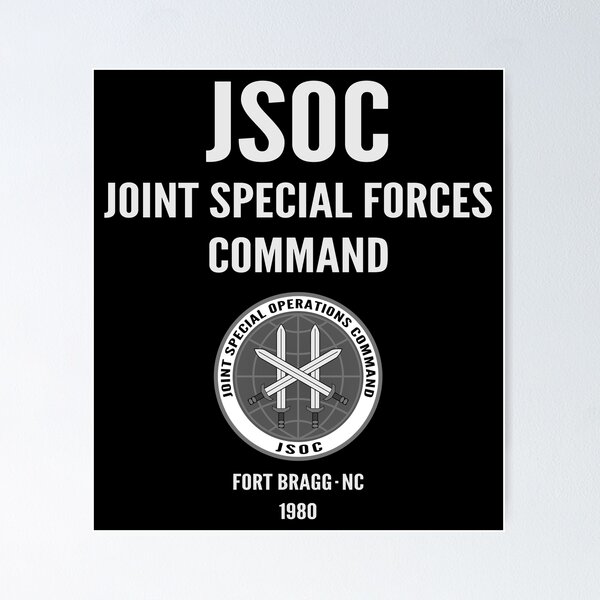 "JSOC US Joint Special Operations Command USA Army Military #1901 ...