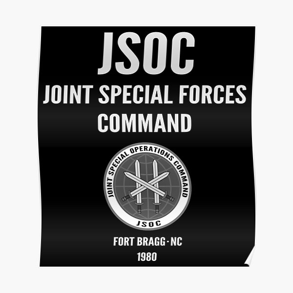 "JSOC US Joint Special Operations Command USA Army Military #1901 ...