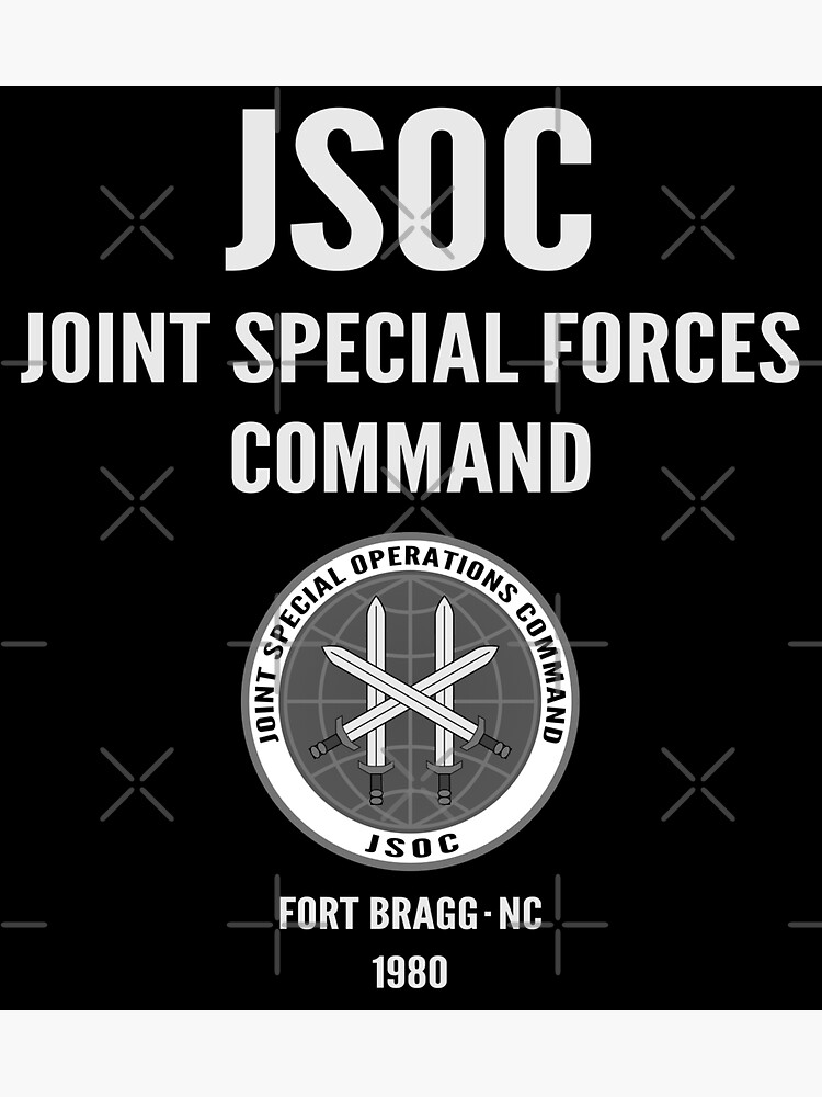 "JSOC US Joint Special Operations Command USA Army Military #1901 ...