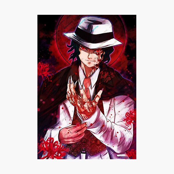 "first demon muzan kibutsuji kimetsu no yaiba" Photographic Print for ...
