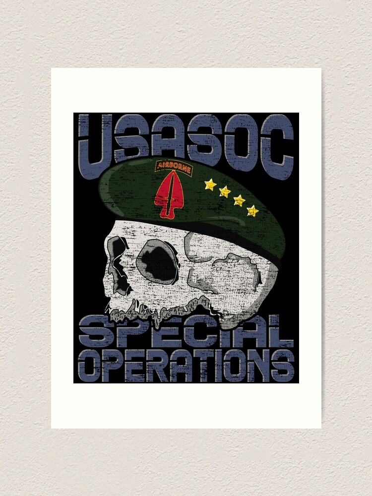 "USASOC United States Army Special Operations Command USA Army #1908 ...