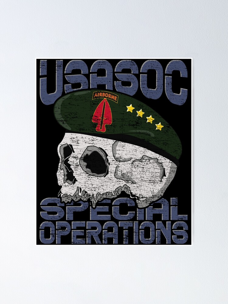 "USASOC United States Army Special Operations Command USA Army #1908 ...