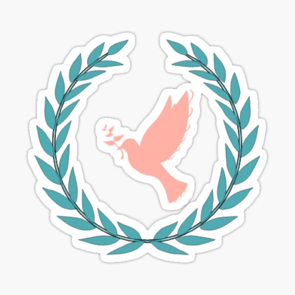 "Dove of peace" Sticker by GBayShop | Redbubble