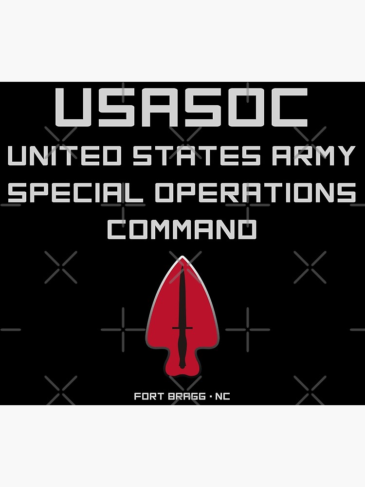 "USASOC United States Army Special Operations Command USA Army #1910 ...