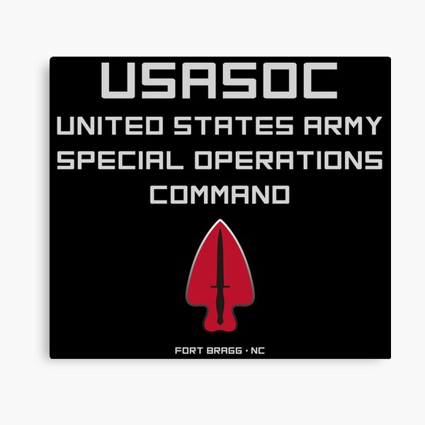 "USASOC United States Army Special Operations Command USA Army #1910 ...
