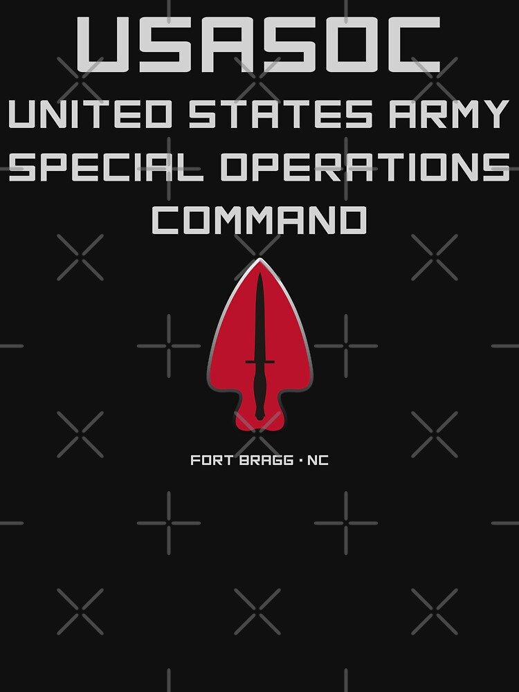 "USASOC United States Army Special Operations Command USA Army #1910" T ...