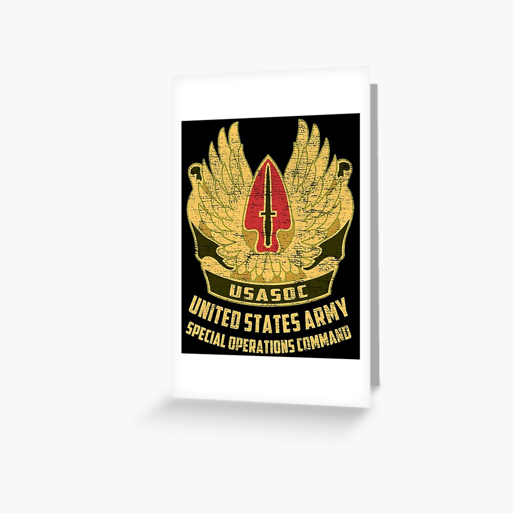 "USASOC United States Army Special Operations Command USA Army #1906 ...
