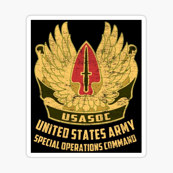 "USASOC United States Army Special Operations Command USA Army #1906 ...