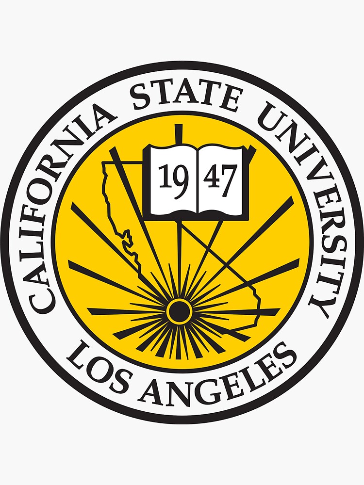 "California state University logo" Sticker for Sale by Mahmudul-hasan ...