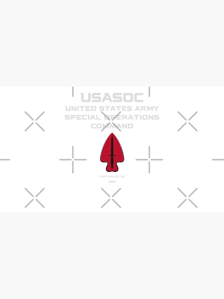 "USASOC United States Army Special Operations Command USA Army #1907 ...